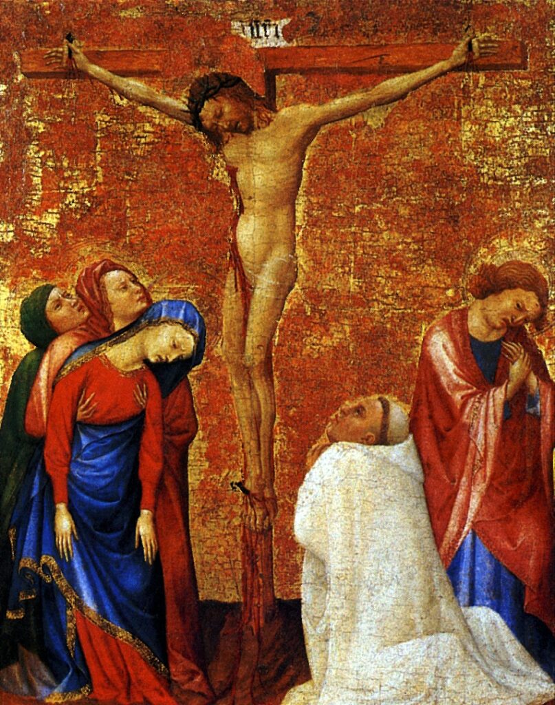 Crucifixion of with the donator, the friar cartesian – Fit Sothebys